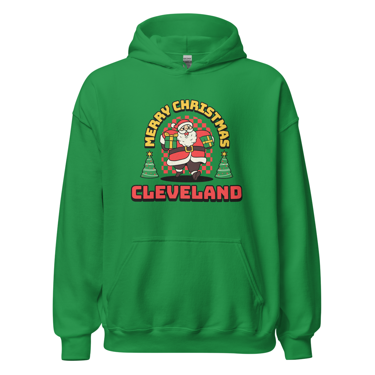 Merry Christmas Cleveland Hoodie – Cleveland Vintage Shirts