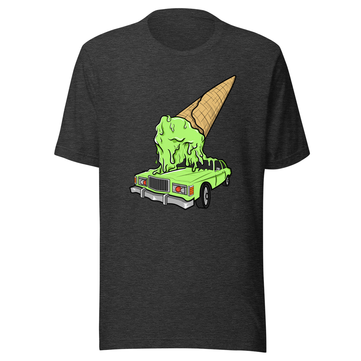 Lime Green Cleveland Police Car T-Shirt – Cleveland Vintage Shirts